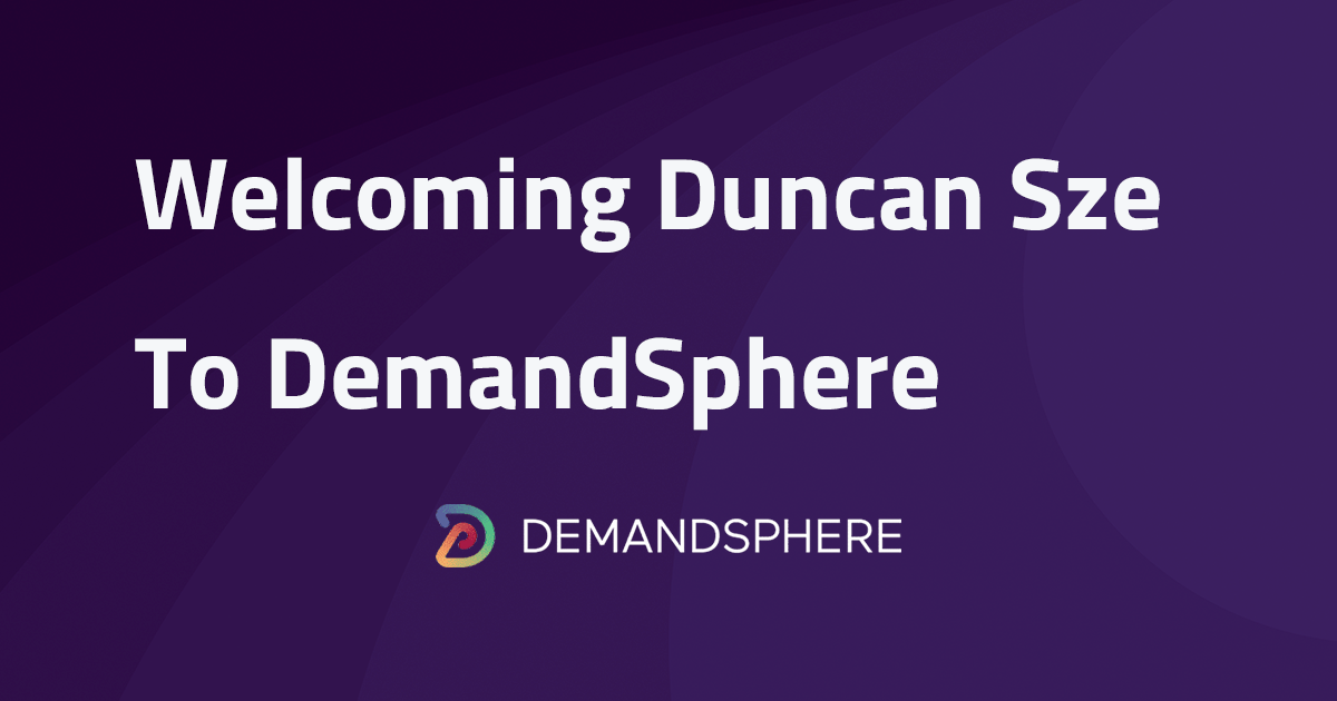 VP, エンタープライズにダンカン・スズィが就任 - DemandSphere